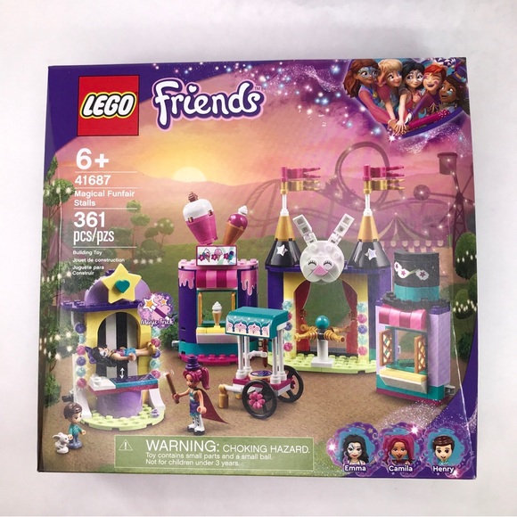 Lego | Toys | Lego Friends Magical Funfair Stalls 4687 Building Kit New ...